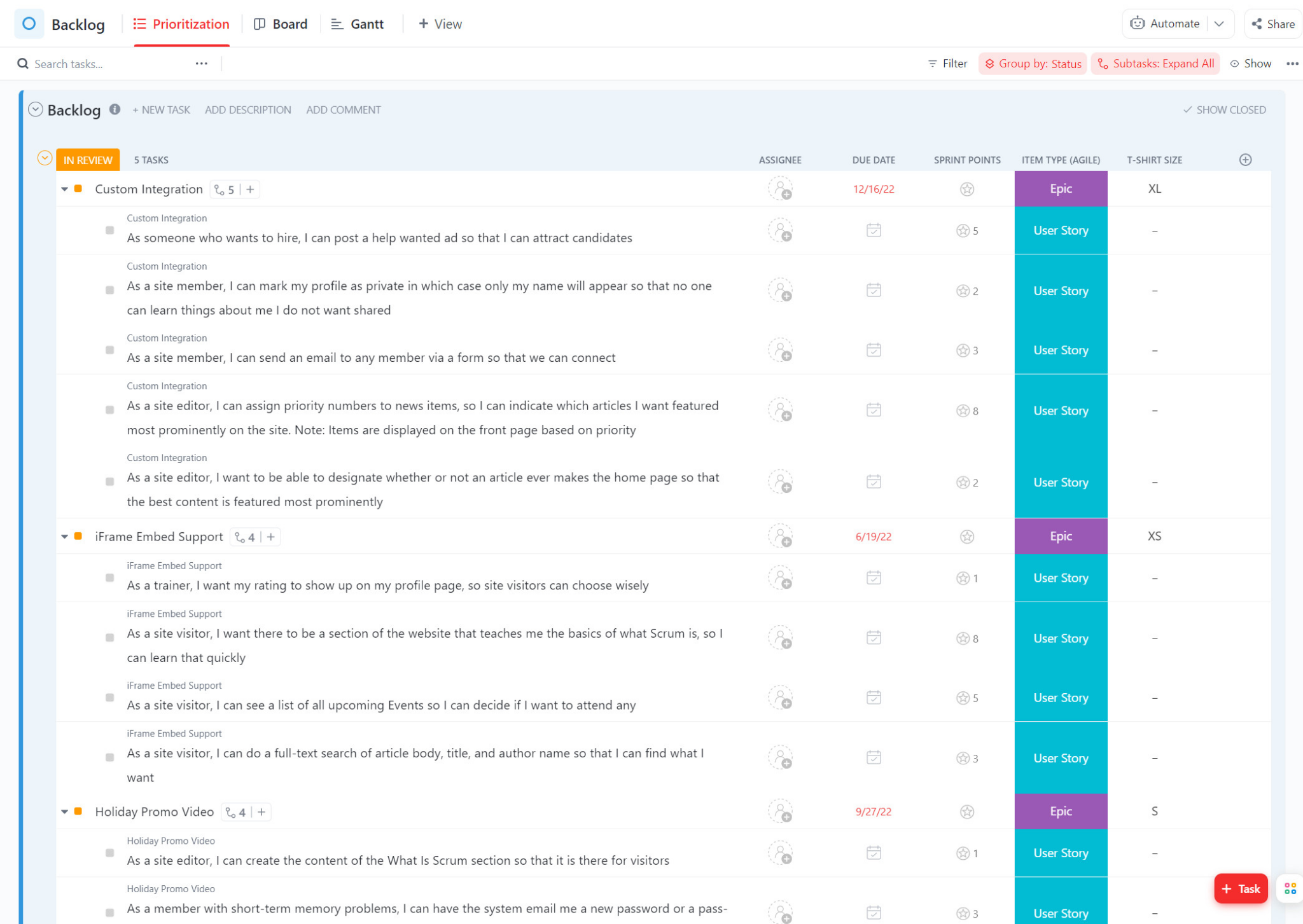 Tạo Product Backlog và cách xây dựng hiệu quả - Data Product
