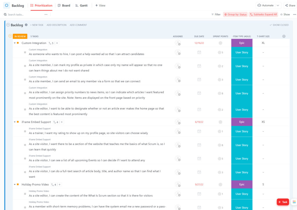 Tạo Product Backlog và cách xây dựng hiệu quả - Data Product